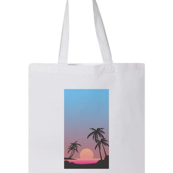 Bags | Artistic Perfect Sunset Tote Bag | Poshmark